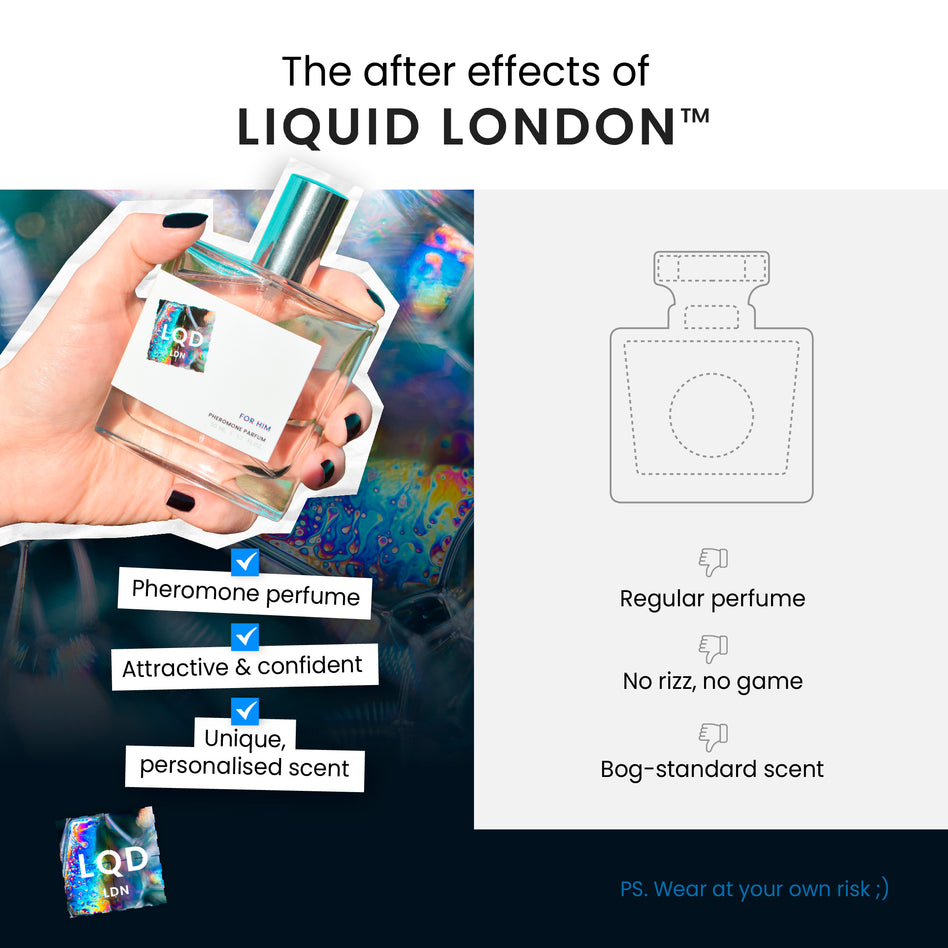 Pheromone Perfume for Men - Captivating Cologne | Liquid London